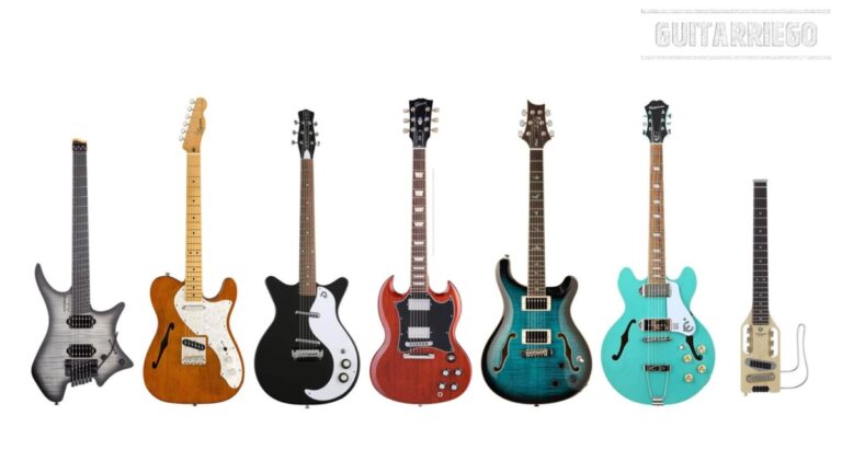 8 Lightest electric guitars: comfortable and great sounding!